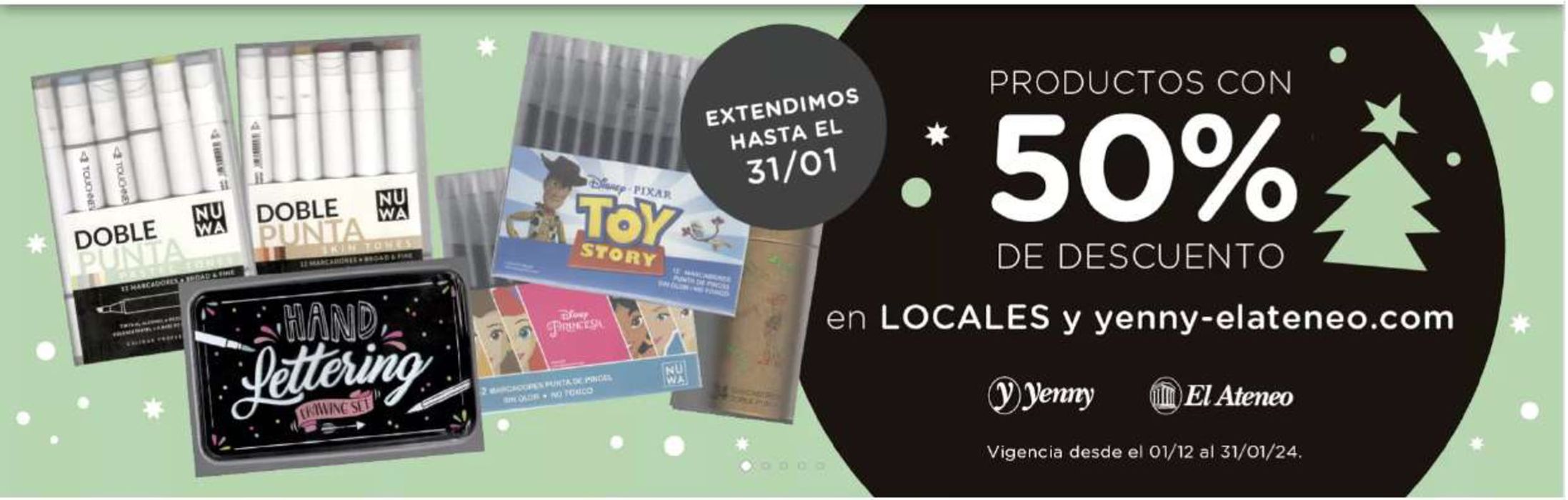 Yenny El Ateneo | Descuentos y Promociones Enero 2024 | Tiendeo
